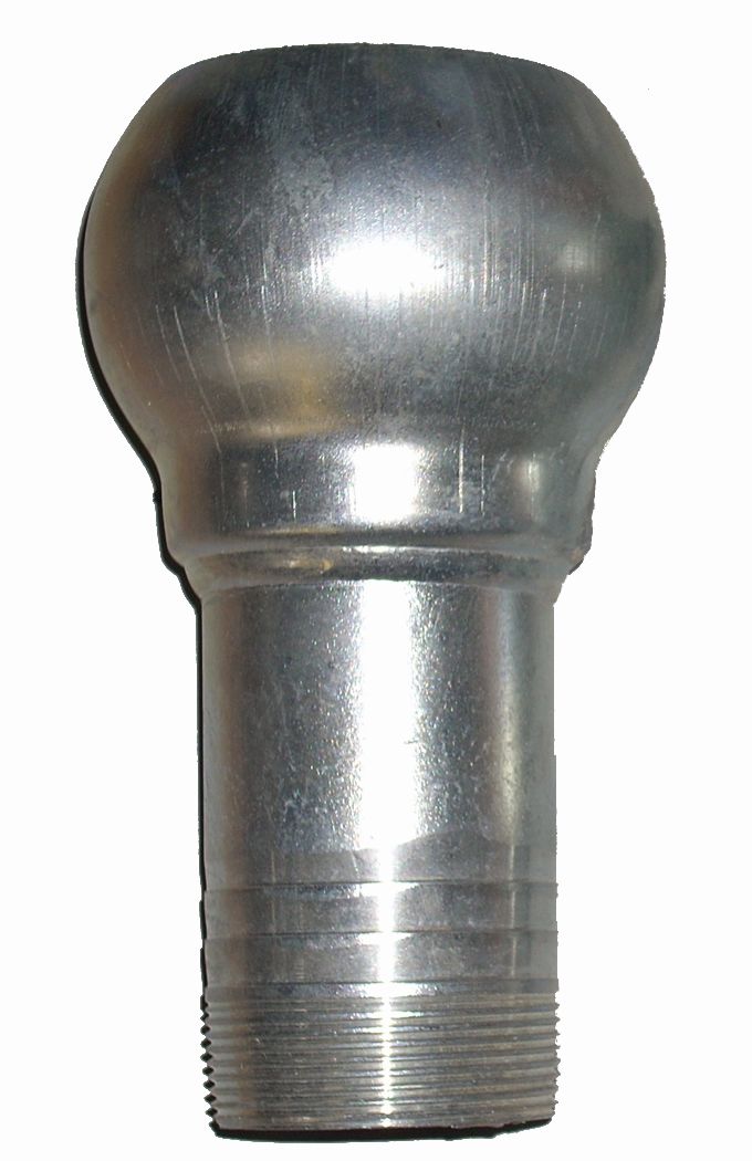 BAUER TYPE GALVANIZED MALE HOSE BARB Φ