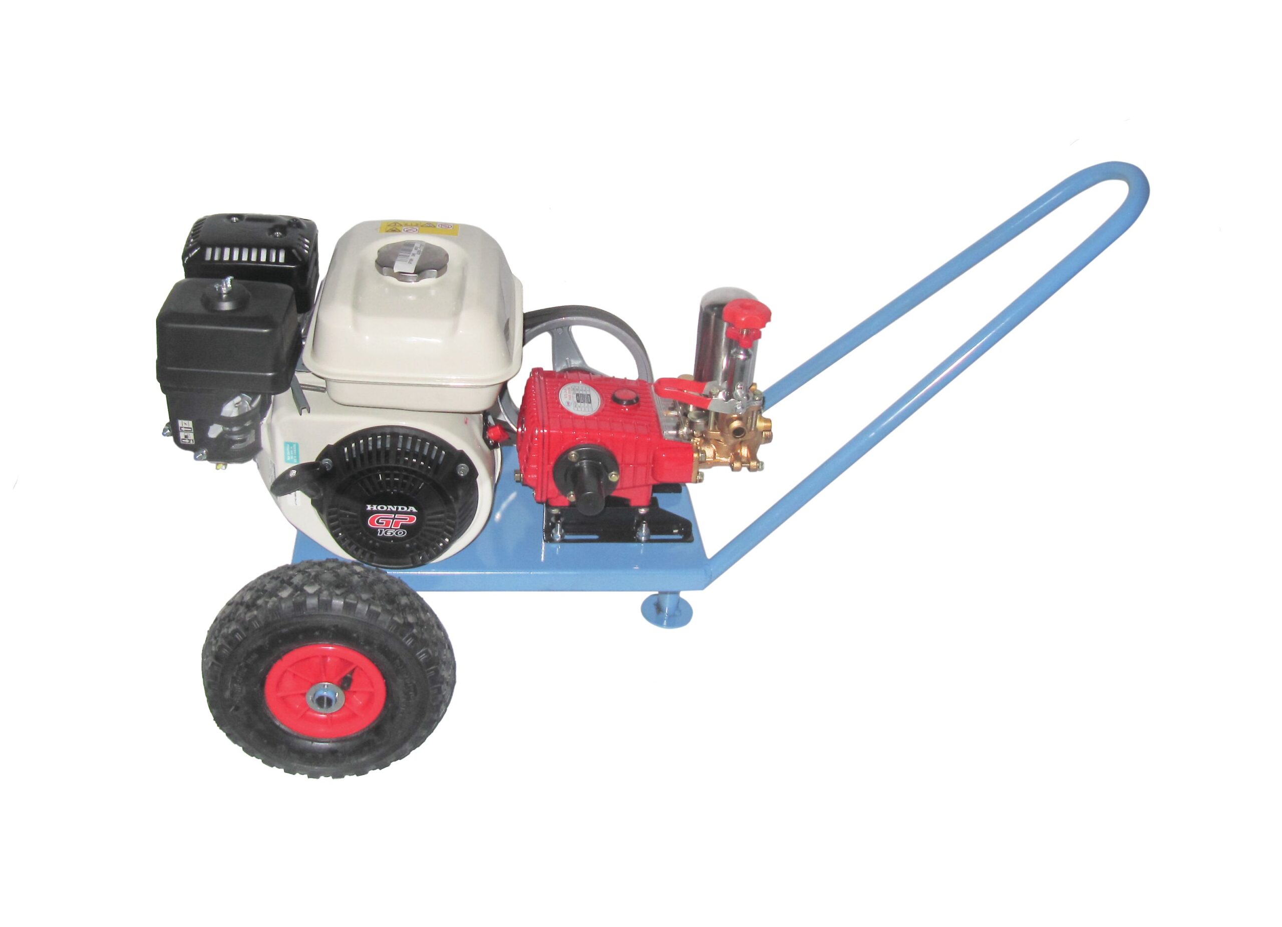POWER SPRAYER TROLLEY BASE HONDA 5,5HP 45 PUMP - Geoteco
